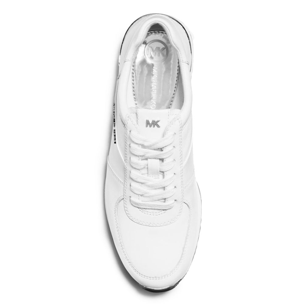 Michael Kors Allie Trainer Optic White The Little Green Bag